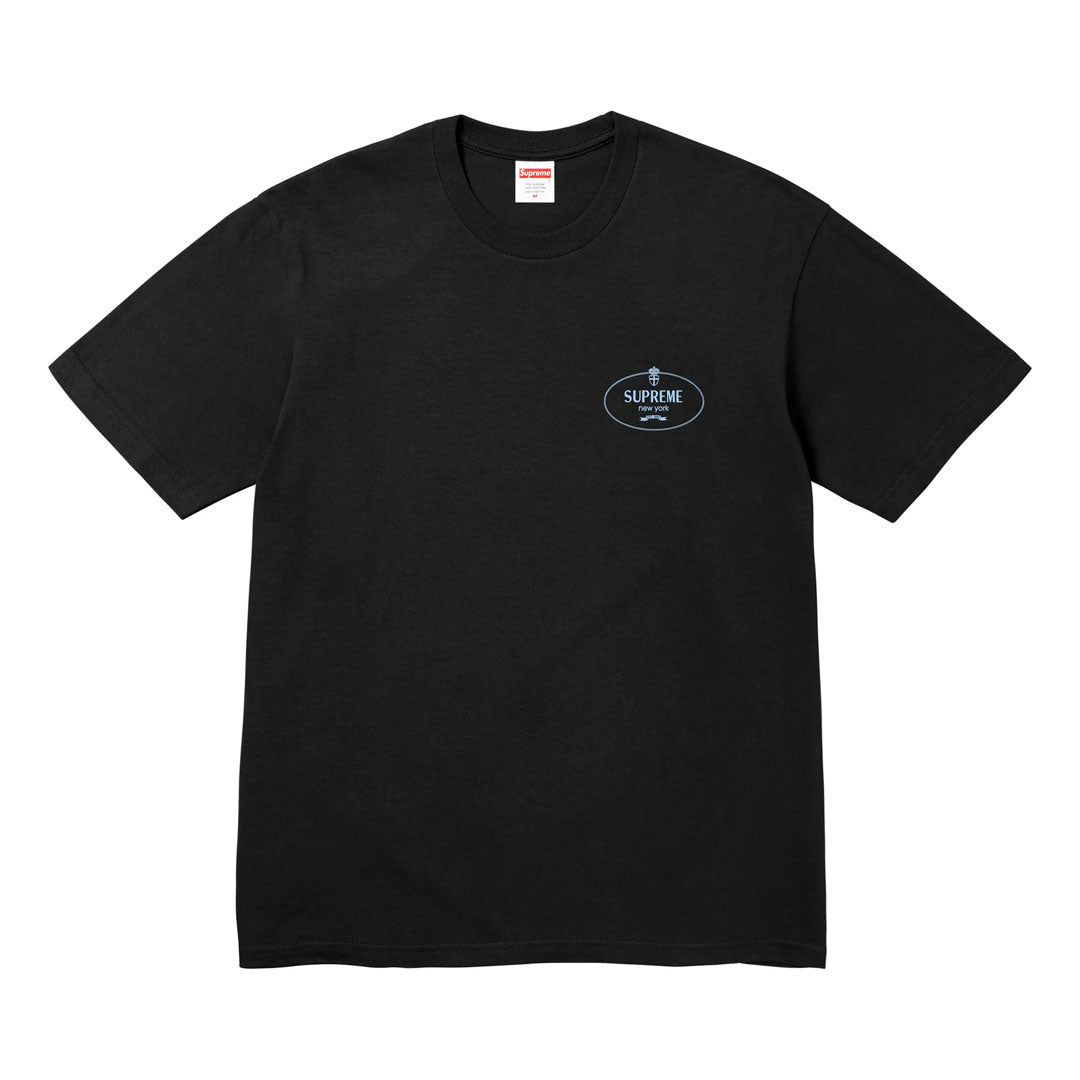 Camiseta Supreme Crest en negro – LOOT